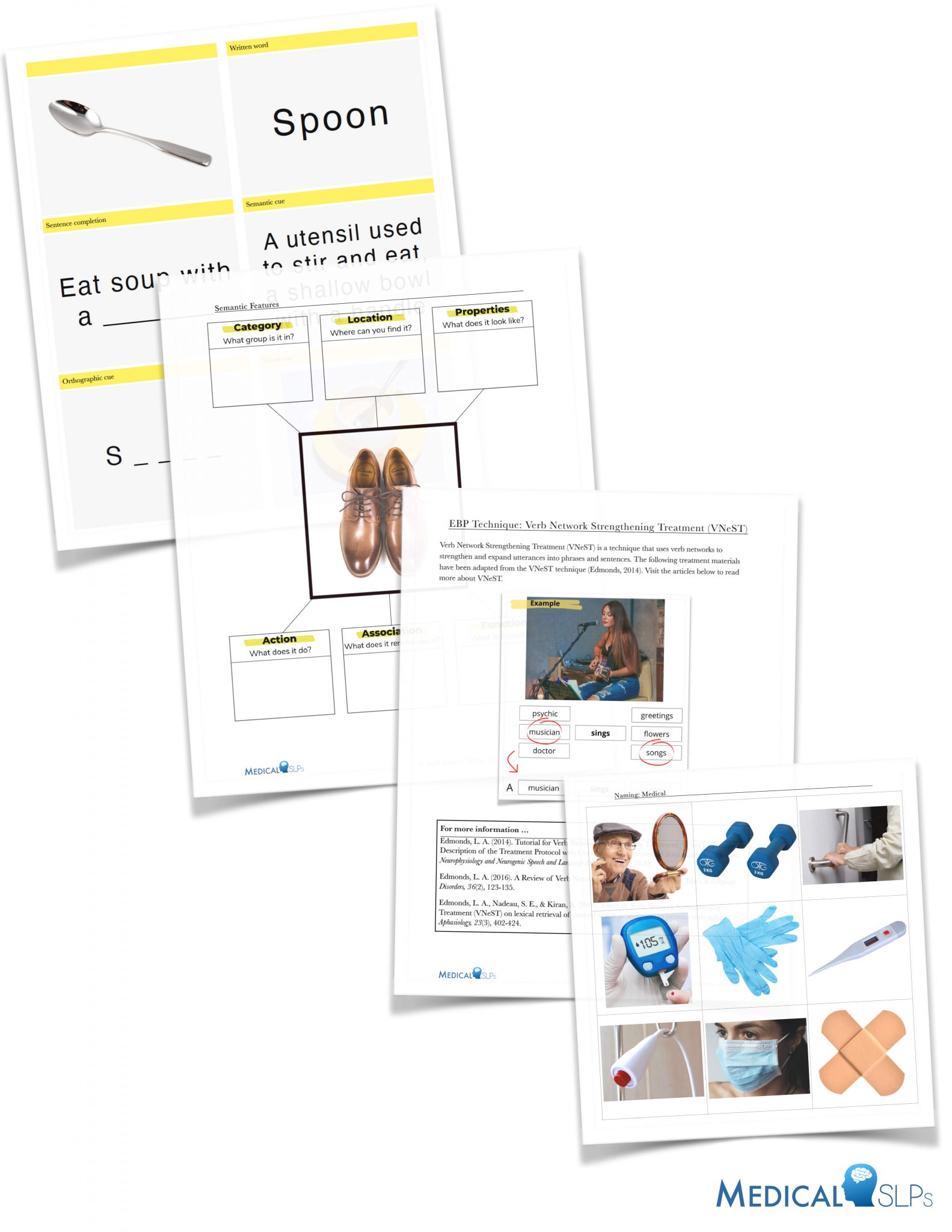 Aphasia Therapy Workbook - Medical SLPs