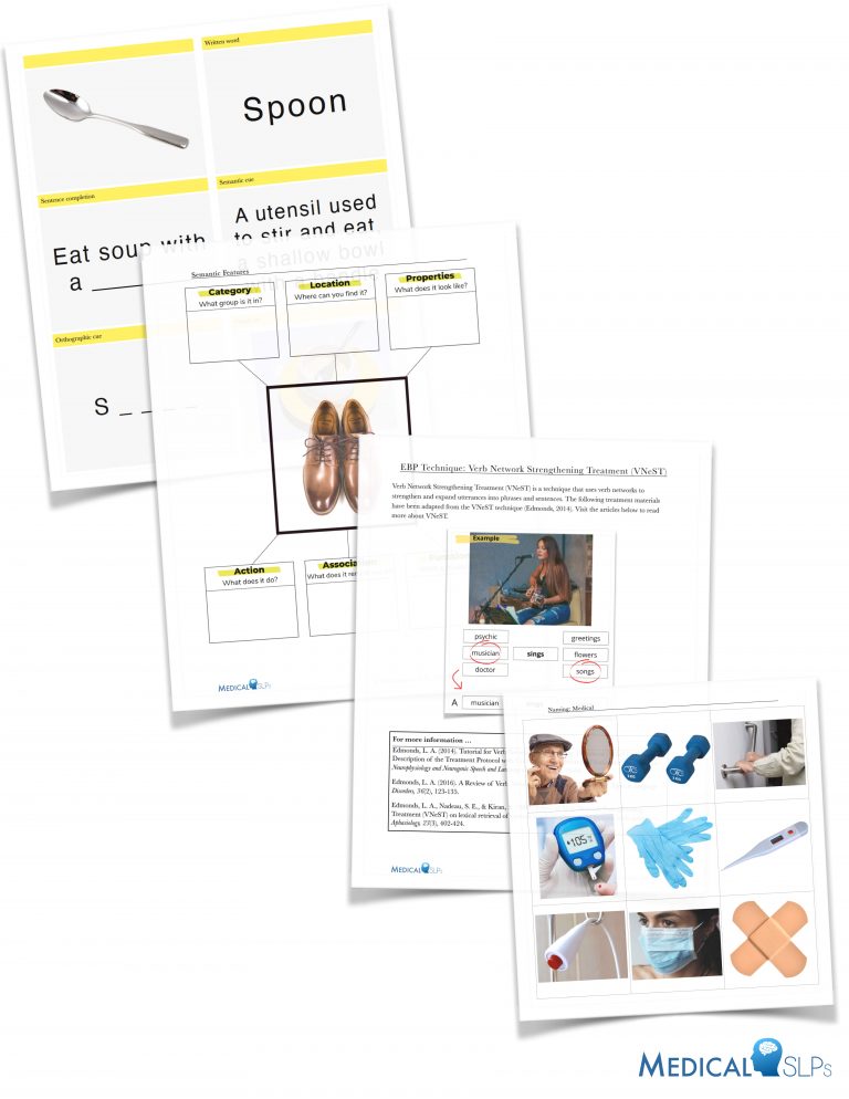 Aphasia Therapy Workbook - Medical SLPs