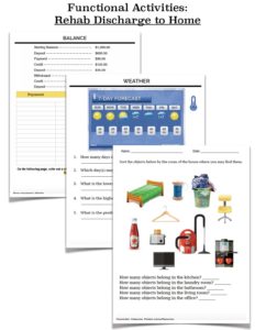 Sequencing Speech Therapy Materials - Medical SLPs