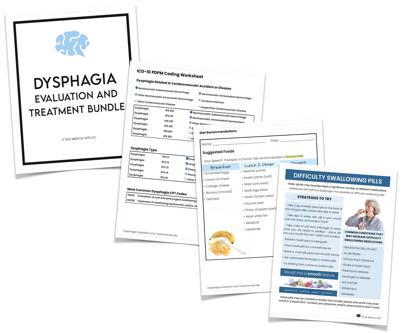 Dysphagia Bundle - Medical SLPs