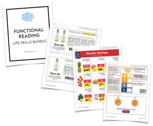Functional Reading Life Skills Bundle - Medical SLPs