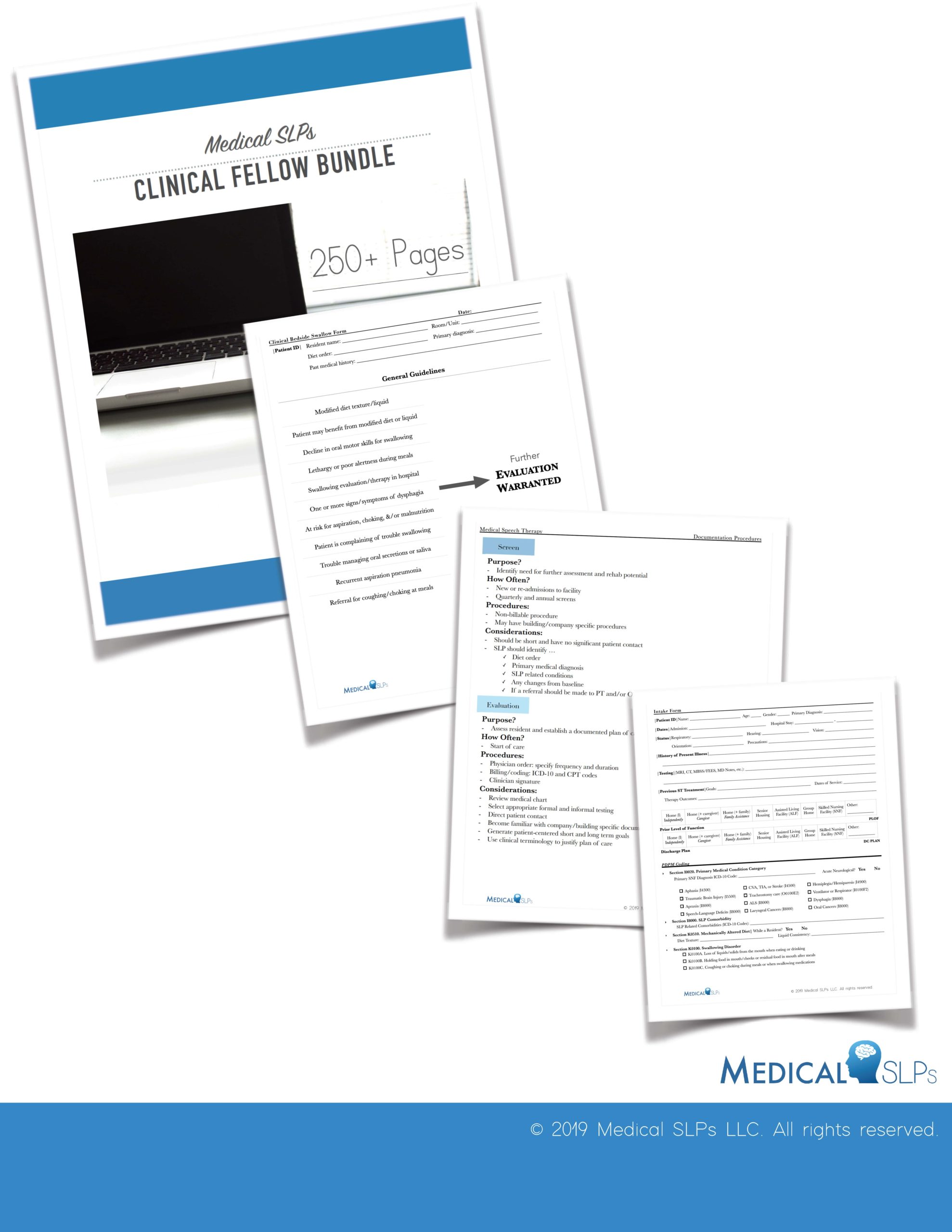 Medical SLP Clinical Fellow (CF) Bundle - Medical SLPs