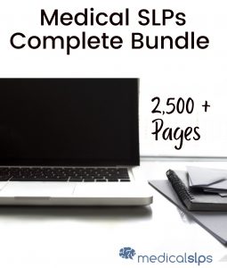 PDF Speech Therapy Materials - Medical SLPs