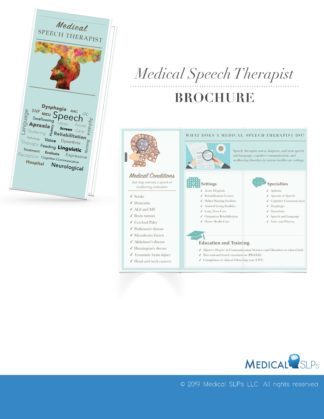Speech and Language Pathology Therapy Materials - Medical SLPs