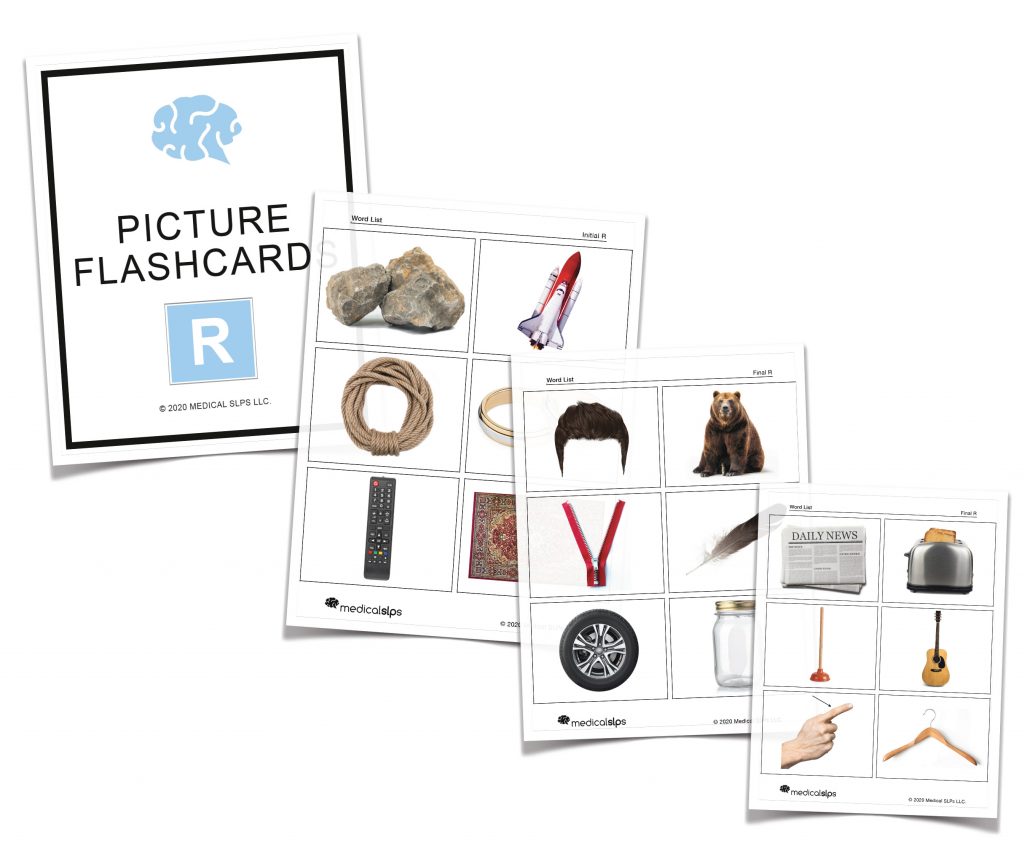 Picture Flashcards - R Words - Medical SLPs