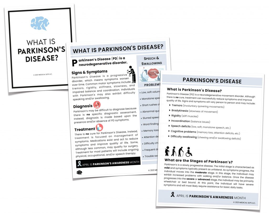 Speech Therapy Handouts