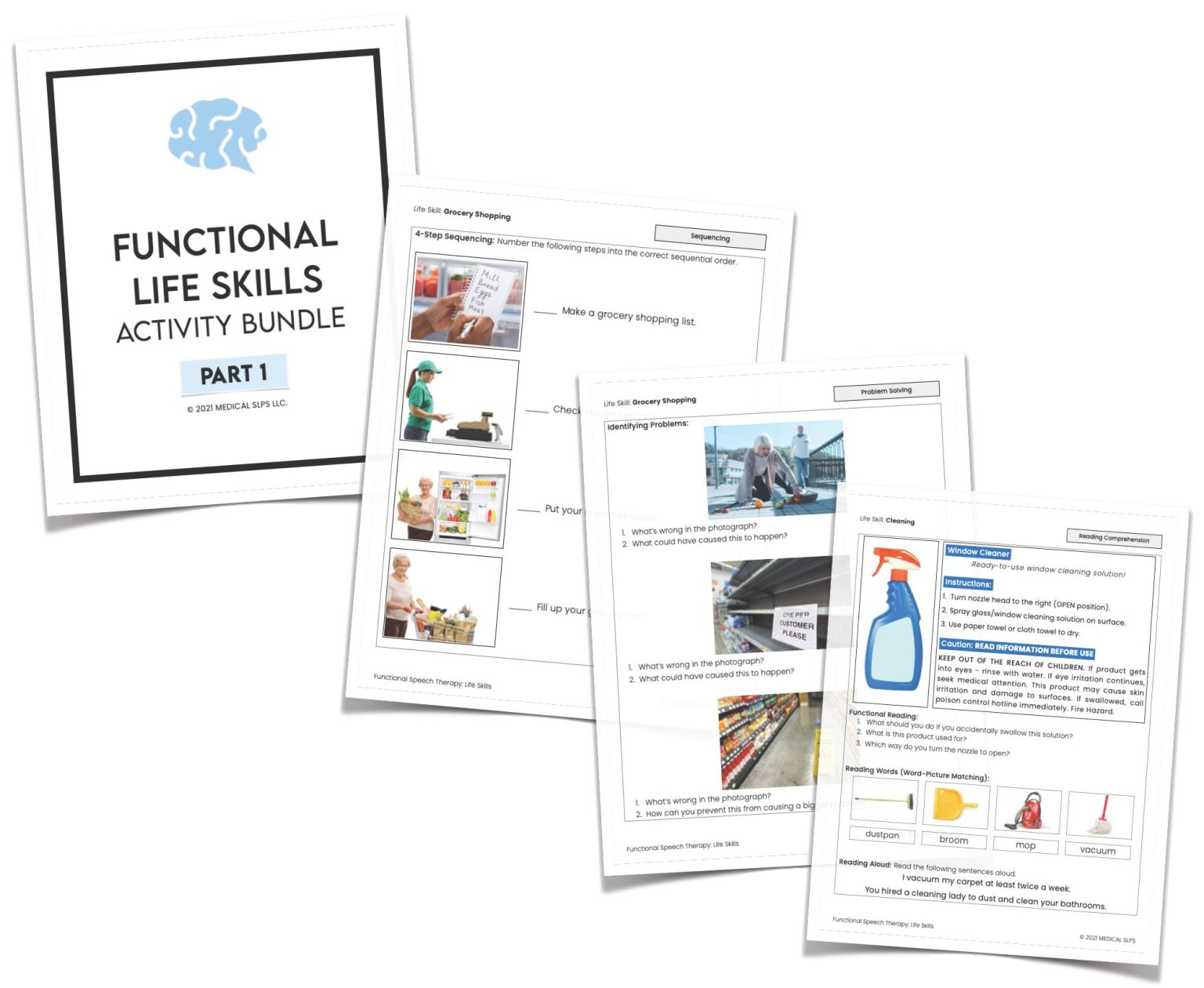 Left Neglect Bundle - Medical SLPs